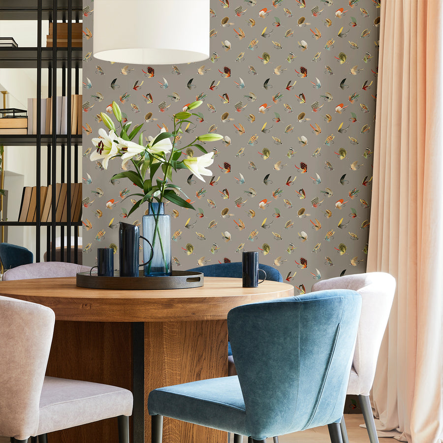 Cast - River Rock Traditional Wallpaper