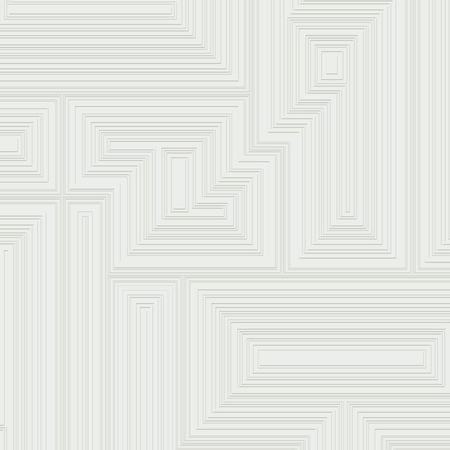 Maze - Decorators Grey Wallpaper