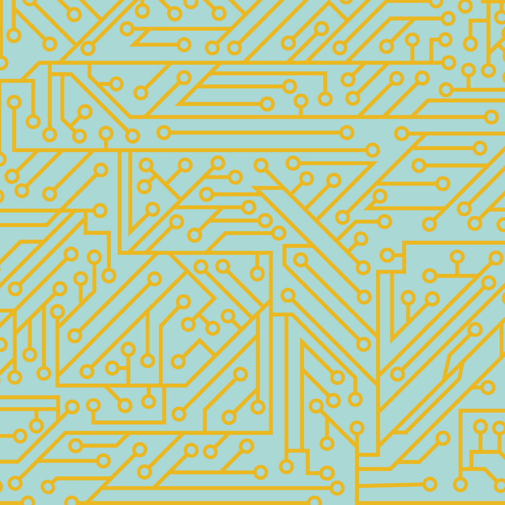 Circuit Seamless Pattern