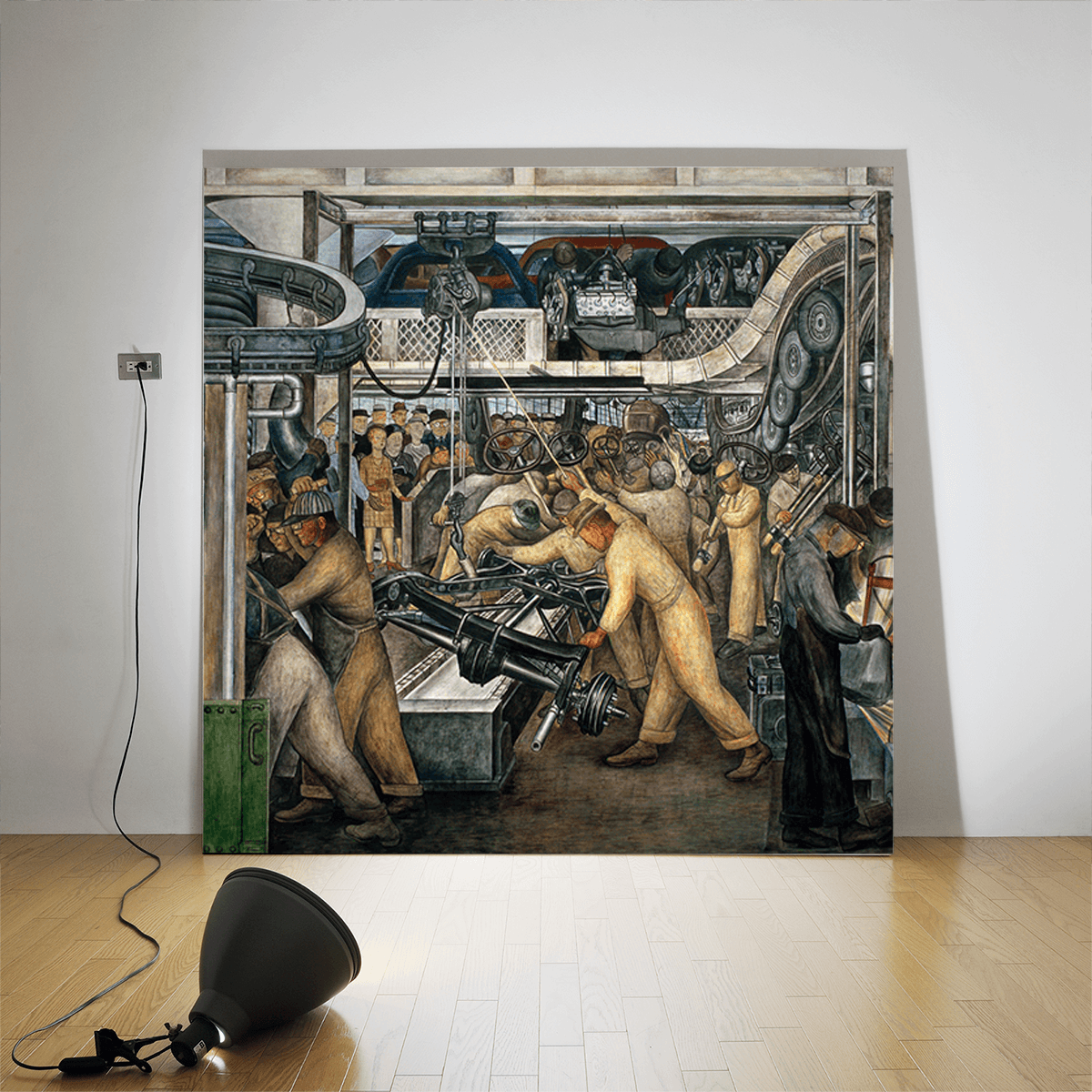 Detroit Industry, South Wall, 1933 Detroit Institute of Arts – The ...
