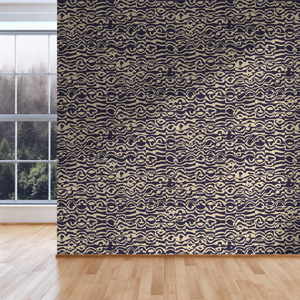 Echo Tower - Amethyst Wallpaper – The Detroit Wallpaper Co.