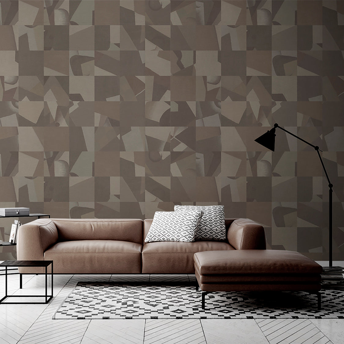 Fever - Filter Grasscloth Wallpaper