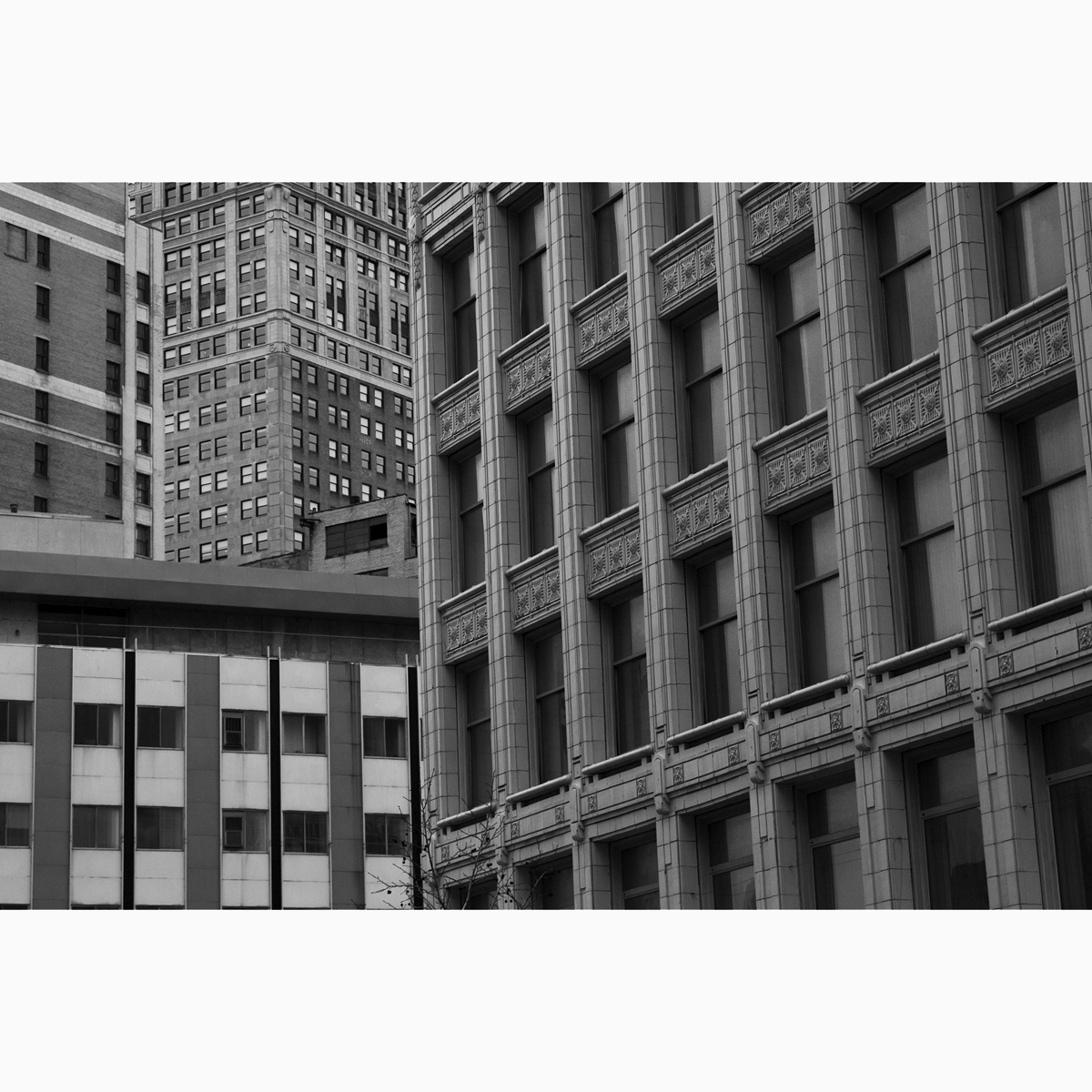 High Rise Mosaic Amy Sacka Photography – The Detroit Wallpaper Co.