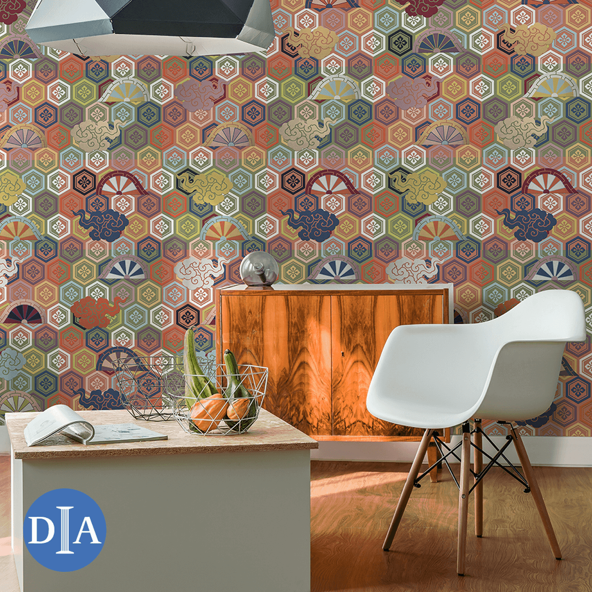 Noh Theater Robe Wallpaper Mural