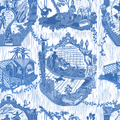 Urban Toile - Delft Traditional & Peel and Stick Wallpaper