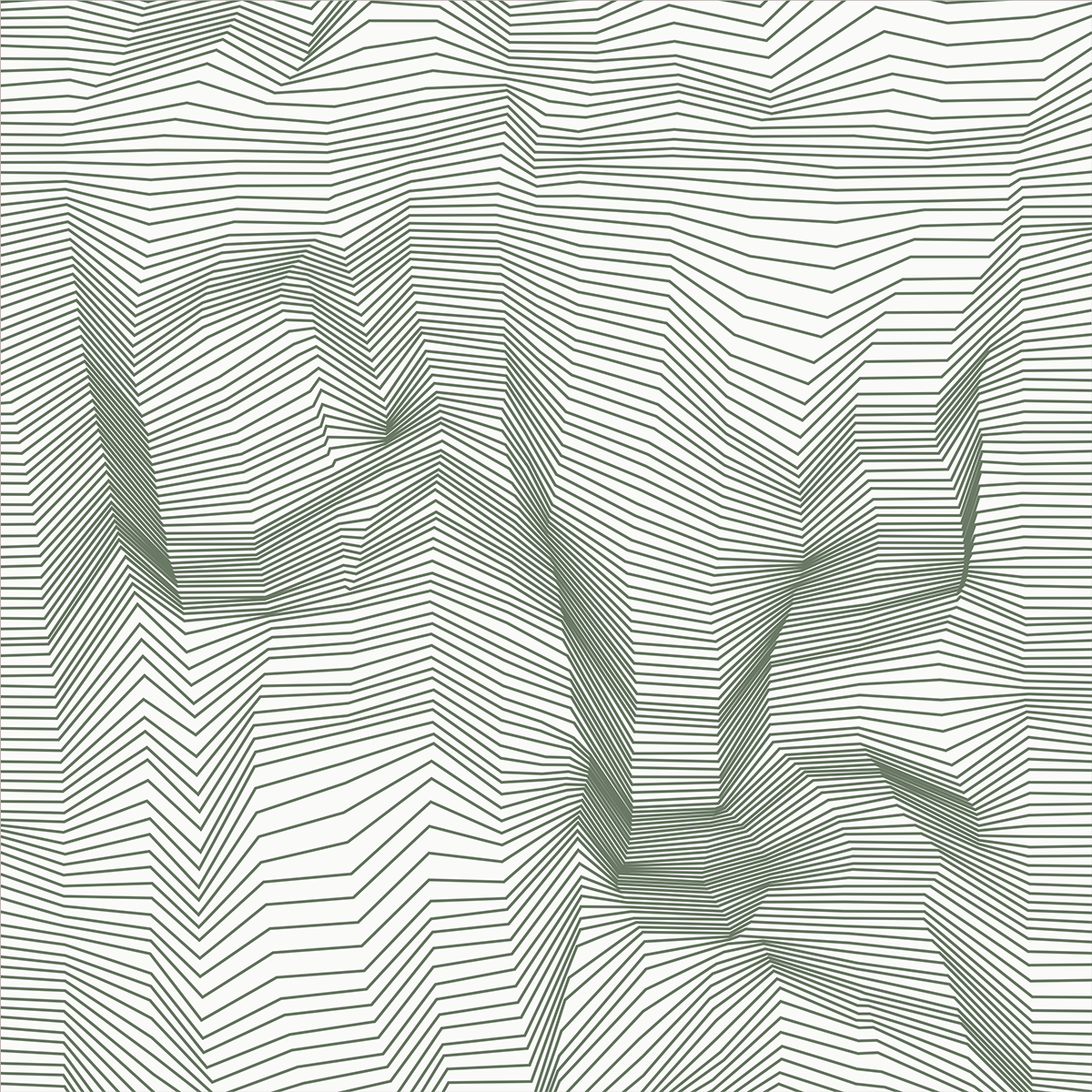 Crinkle - Topo Wallpaper