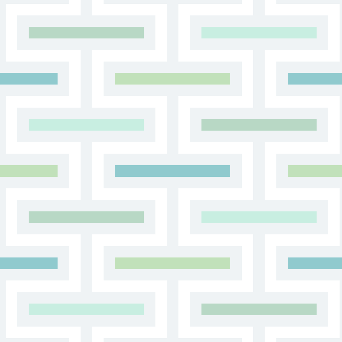 Floating Fret - Fresh Traditional & Peel and Stick Wallpaper