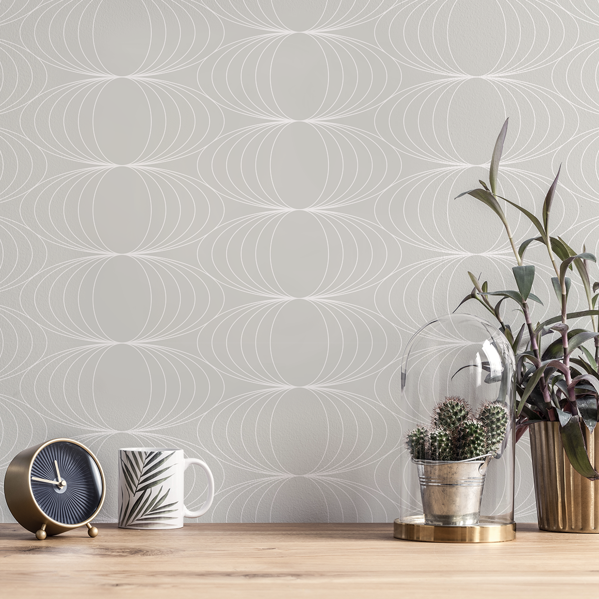 Globe - Soft – The Detroit Wallpaper Co.